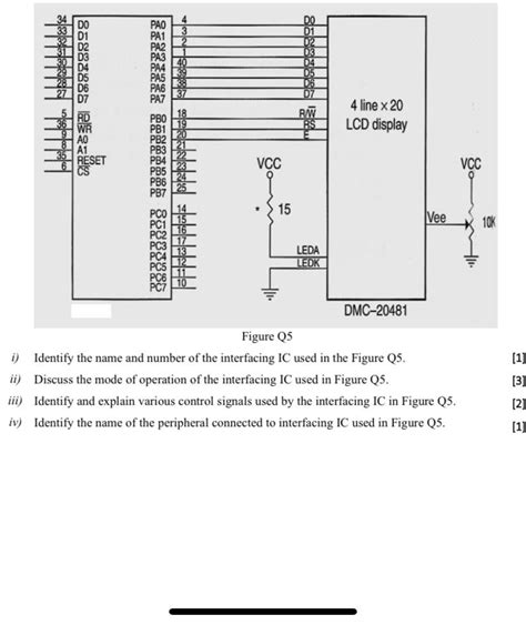 Solved Microprocessor Based System Uses Various Interfacing Chegg Com