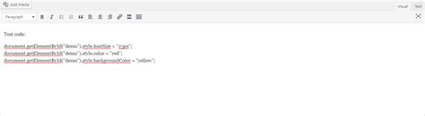 how to paste clean unformatted code in wordpress posts