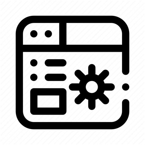 Cms Monitoring System Web Programming Software Setting Icon