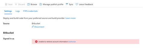 Bitbucket In Deployment Centre Confirm Access To Your Account Invalid Clientid This