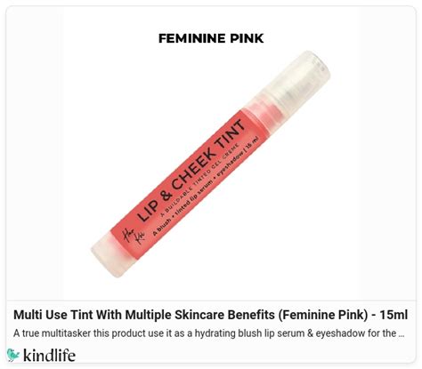 Buy Harkoi Multi Use Tint With Multiple Skincare Benefits Feminine Pink