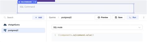 Creating A Sql Generator App With Chatgpt Postgresql And Tooljet