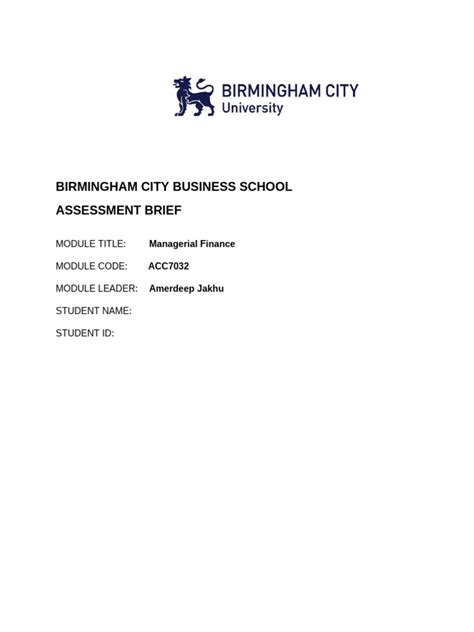 Ma Assignment Pdf Working Capital Mergers And Acquisitions