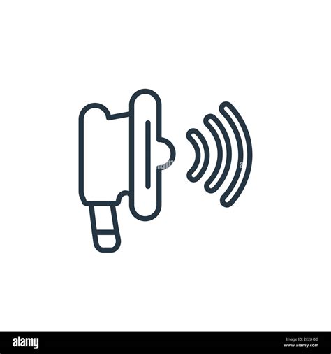 Agitation Outline Vector Icon Thin Line Black Agitation Icon Flat Vector Simple Element