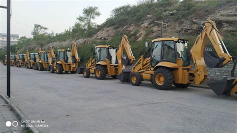 China Earth Moving Construction Machinery 4x4 25ton Backhoe Loader