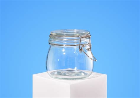 Premium Photo Empty Glassware For Food Storage Cutlery And Various Dishes