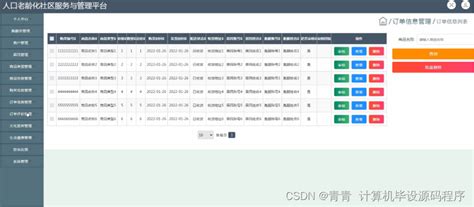 【附源码】java计算机毕业设计人口老龄化社区服务与管理平台（程序lw部署）人口管理信息系统hbuilder Csdn博客