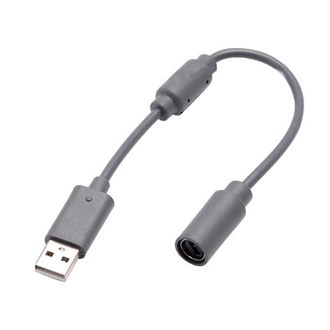Breakaway Usb Cable Lead Replacement Dongle For Microsoft Xbox 360