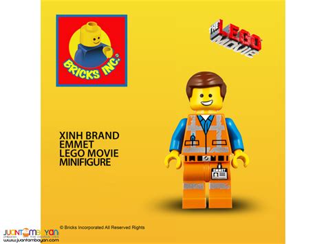 Xinh Lego Movie Emmet Minifigures