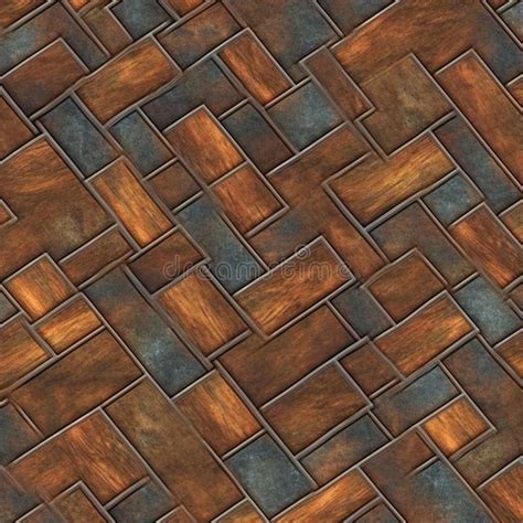 Seamless Tileable Abstract Background Pattern With Symmetrical Form