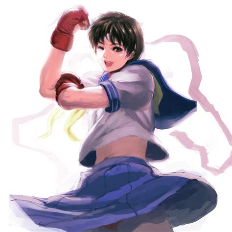 Kasugano Sakura Street Fighter And More Drawn By Cozy Danbooru