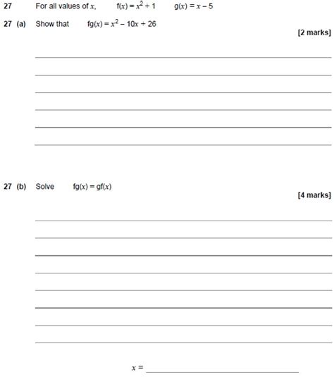 New Gcse Maths Sample Questions Mr Barton Maths Podcast