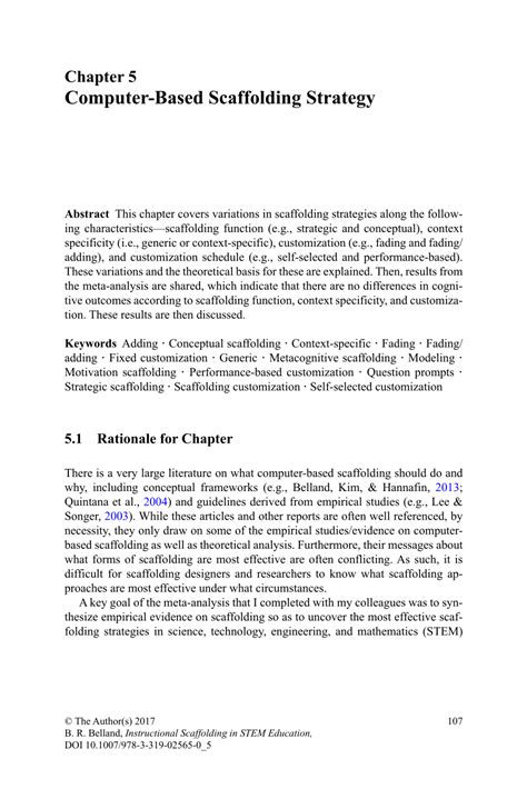 pdf computer based scaffolding strategy