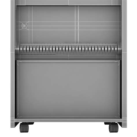 D Model Of Old Minicomputer Pdp