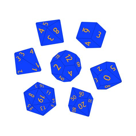 D12 Dice Vector
