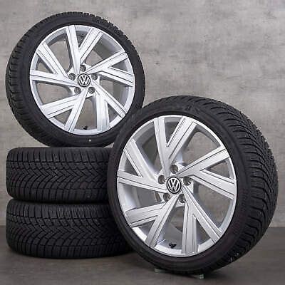Ebay Vw Golf 8 18 Inch Bergamo Rims R Line Winter Tires Wheels