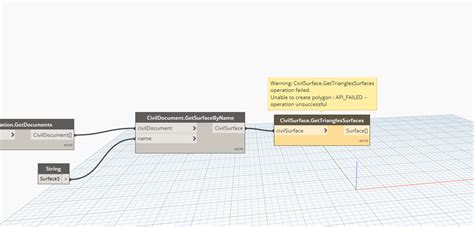 Civilconnection Error Unable To Create Polygon API FAILED Operation Unsuccessful Civil
