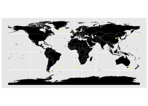 Dictionary How To Plot Coordinates On Top Of A World Map And Change
