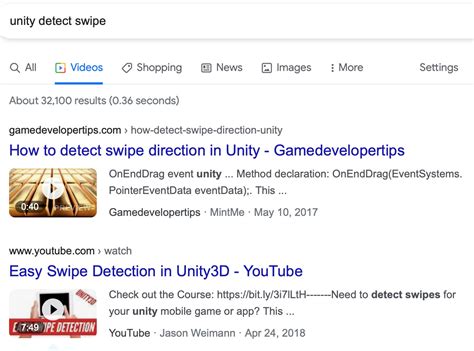 How Can I Make Swipe Transition Sound Unity Engine Unity Discussions