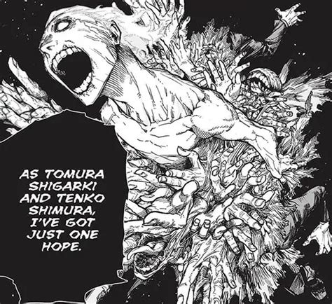 My Hero Academia Chapter 379 Tomura Shigaraki Tenko Shimura Comic