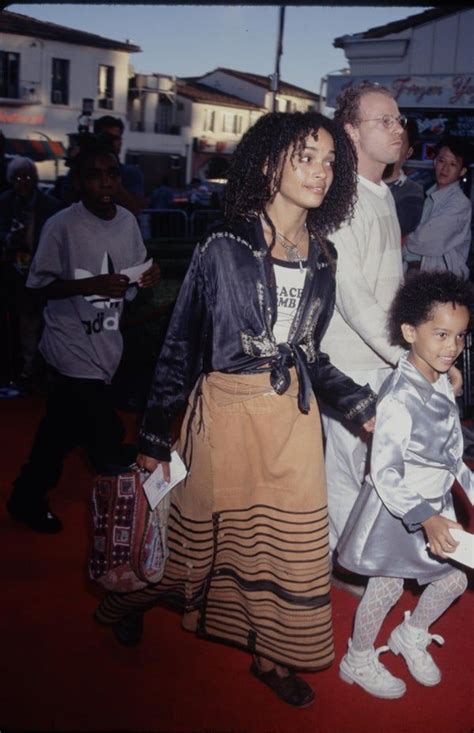 Lisa Bonet And Zoë Kravitz In 1996 Lisa Bonet Style 90s Lisa Bonet