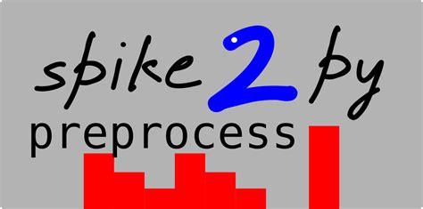 Github Martinherouxspike2pypreprocess