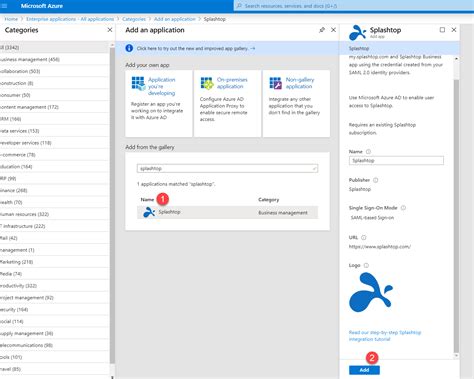 SSO Setup Azure AD SAML2 0 Splashtop Business Support