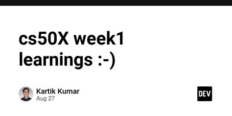 Cs50x Week1 C Dev Community