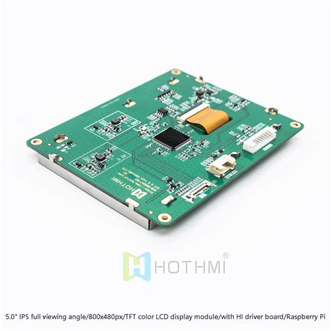 50 Ips Full Viewing Angle800x480pxtft Color Lcd Display Modulewith