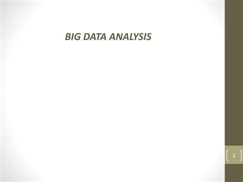 Hadoop Data Analysis Ppt