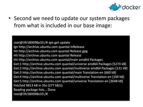 Installing And Running Postfix Within A Docker Container PPTX