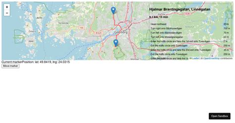 React Leaflet Map With Marker Forked Codesandbox