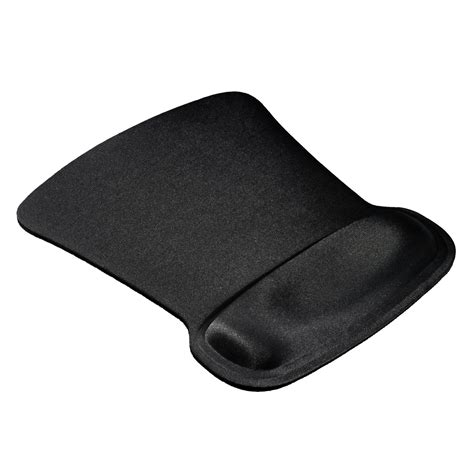 Gel Mouse Pad With Wrist Rest Black 05679 Allsop