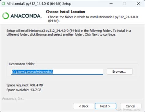 Miniconda 安装及使用for Windows(保姆级教程) Csdn博客 Miniconda 安装及使用for Windows(保姆级教程) Csdn博客
