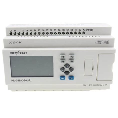 Rievtech Pr 24dc da r Sms Plc Điều Khiển Logic Lập Trình Bộ Điều Khiển Công Xưởng Máy Vật Tư