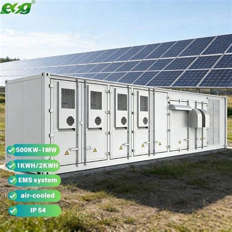 1mwh 2mwh 20ft 40ft Container 10 Year Warranty Outdoor Lithium Battery