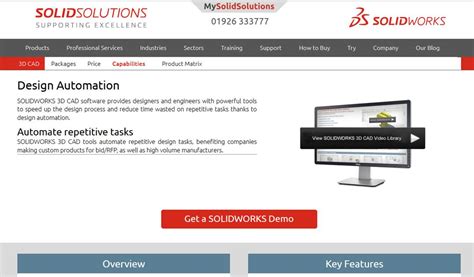 Design Automation Capabilities In Solidworks 3d Cad
