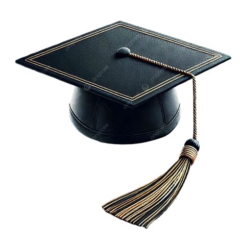 어두운 배경에 금술이 달린 검정 졸업 모자 졸업 모자 검은 졸업 모자 금술 Png 일러스트 및 이미지 에 대한 무료 다운로드 Pngtree