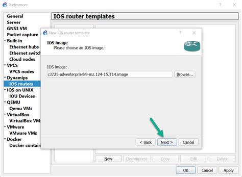 GNS Setup Wizard With The GNS VM GNS Documentation
