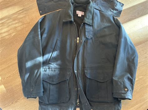 Filson Tin Cloth Field Jacket With Wool Jacket Liner Grailed