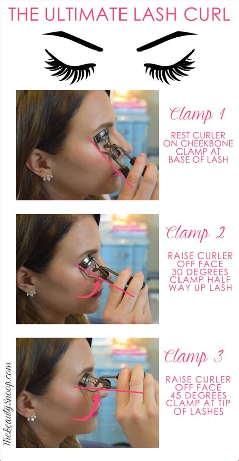 curl your lashes like a pro with these steps mascara tips how to