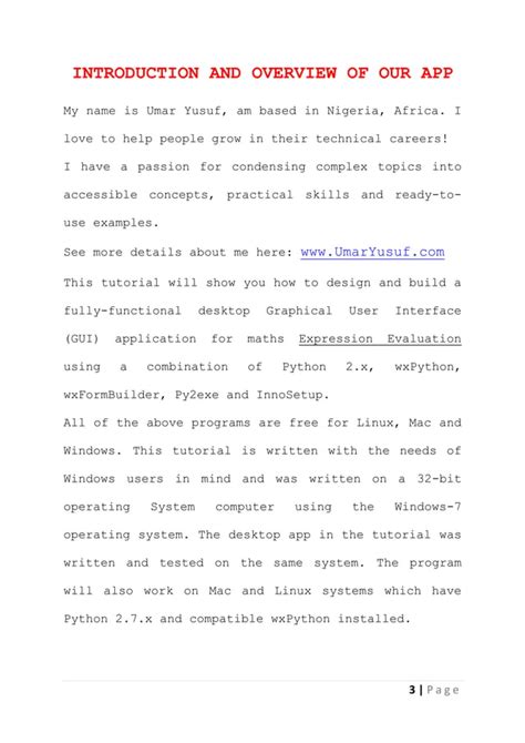 DESKTOP GUI APP DEVELOPMENT USING PYTHON PDF