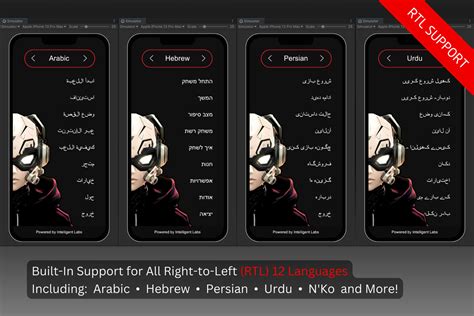 game ready localization complete rtl support