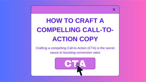 Crafting Compelling Call To Action Cta Copy For Higher Conversion Rates