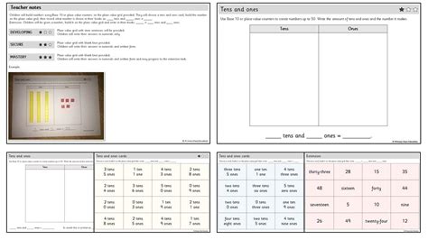 Tens And Ones Within 50 Practical Primary Stars Education