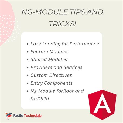 🚀 boost your angular skills with facile technolab
