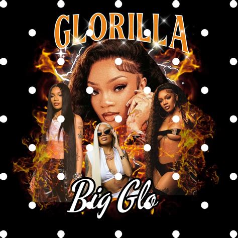 Glorilla Big Glo T For Women And Man Bootleg Design Vintage Hip