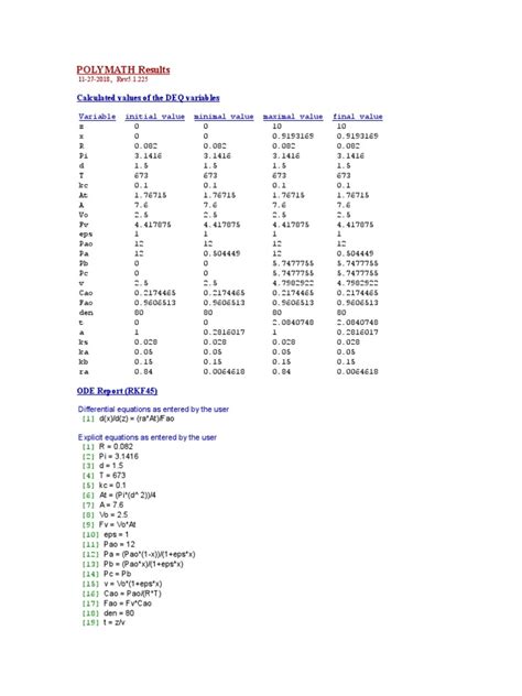 polymath results calculated values of the deq variables pdf
