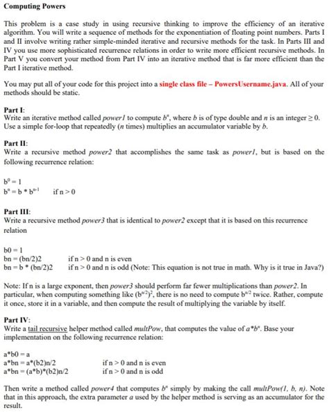 Solved Java Object Oriented Programming II Computing Chegg