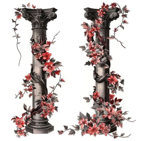 Gothic Wedding Pillar Pillars Architecture Free Photo Illustration